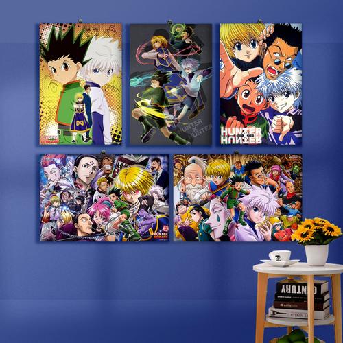 Jual poster kayu hunter x hunter / poster anime / hiasan dinding ...
