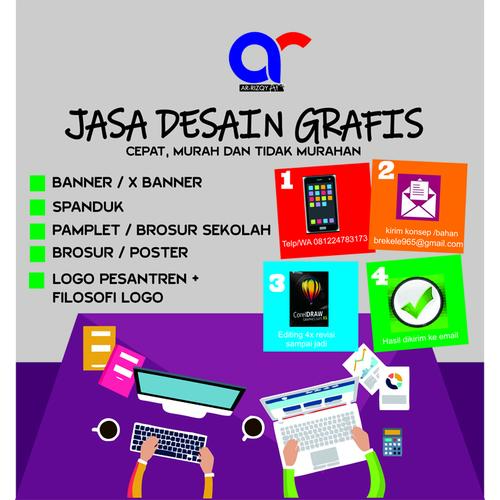 Jual JASA DESAIN BANNER, SPANDUK , PAMFLET, BROSUR, LOGO PONPES ...