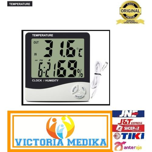 Jual TEMPERATURE /thermometer ruangan digital, KANTOR, LAB , INDUSTRI ...
