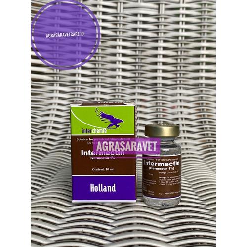 Jual INTERMECTIN INJEKSI 10ml -Obat Cacing Parasit kutu gudig scabies ...