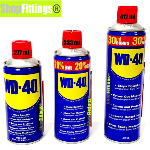 Jual WD 40 Pelumas Semprotan Anti Karat Multi Use Lubricant Spray WD40 ml - 120 ml - Jakarta ...