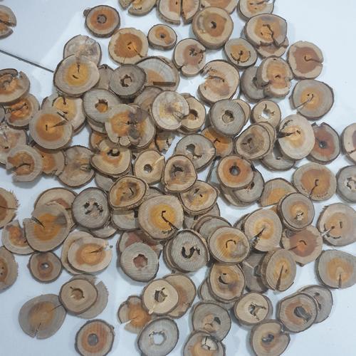 Jual RUSTIC potongan kayu wood slice craft dekorasi diameter 2cm - 5cm ...