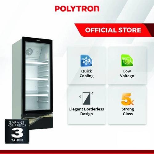 Jual POLYTRON SHOWCASE COOLER 3 RAK SCN-187/ KULKAS DISPLAY SCN187 ...