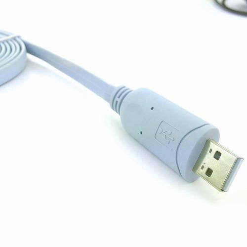 Jual Kabel Konsol USB RS232 to RJ45 Console Cable for Cisco Huawei ...