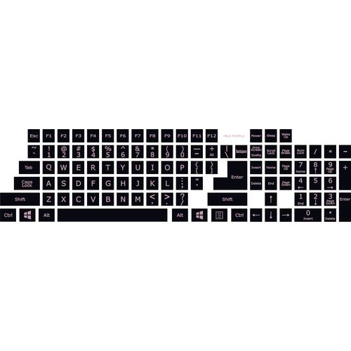 Jual keyboard sticker english PC KOMPUTER HURUF BEDA WARNA #6 - Kab ...
