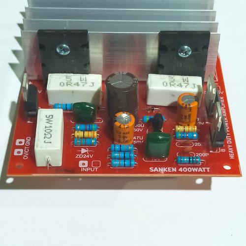 Jual Kit Power Amplifier 400 Watt Mono + final thosiba+headsenk - Kab ...