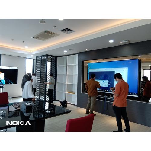 Jual Interactive Flat Panel 98 Inch Type OKD-KW98T Support OPS Maxhub ...