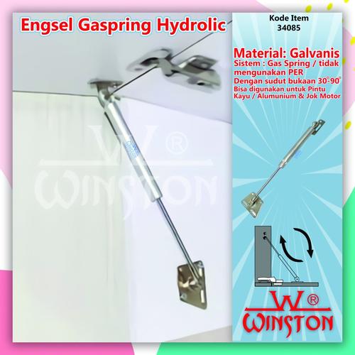 Jual Engsel Gas Spring Biru Hydraulic WINSTON 10KG Pintu Jok - Kota ...