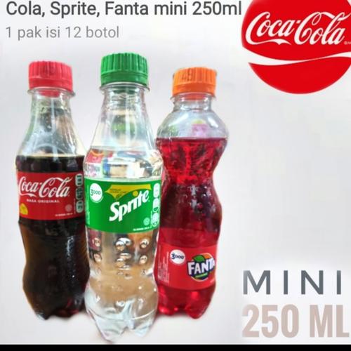 Jual fanta cocacola sprite 250ml per botol - cocacola - Kota Medan ...