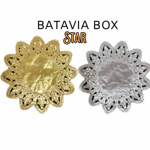 Jual Kertas Doyleys Gold Silver 7,5" per 100 lembar (pilih warna ...