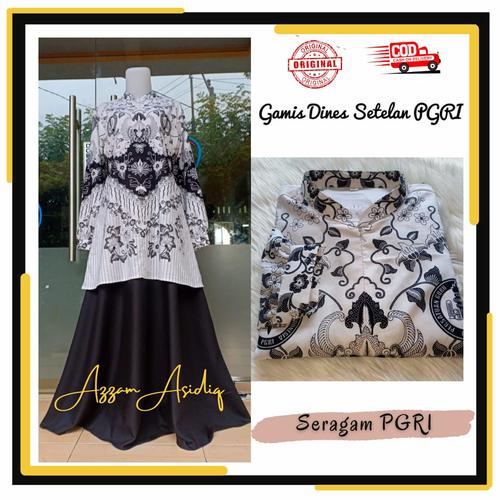Jual Seragam Guru. Batik PGRI - Gamis PGRI, S - Kab. Tasikmalaya ...