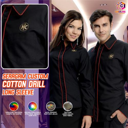 Jual SERAGAM CUSTOM PREMIUM, SERAGAM PROYEK, SERAGAM KERJA , SERAGAM ...