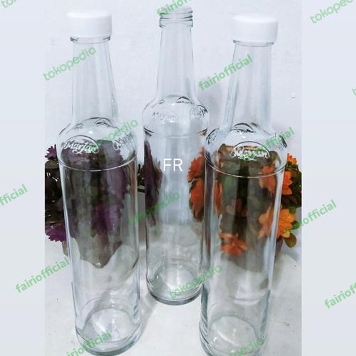 Jual botol marjan 460ml botol madu botol jamu botol kaca - PAKAI BUBBLE ...