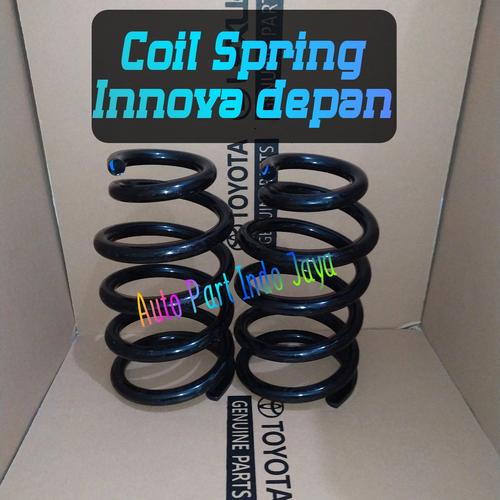 Jual 1 set 2pcs Coil Spring innova depan / per keong innova depan ...