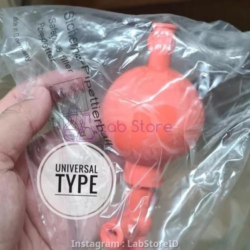 Jual Universal type Pipette Filler Pipet Bulb Rubber Bola Karet Hisap ...
