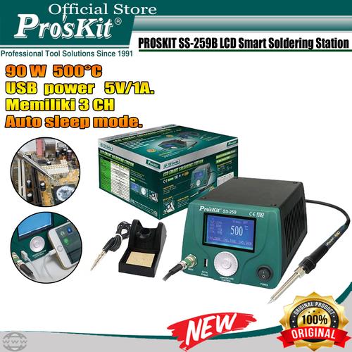 Promo PROSKIT SOLDER STATION PRO'SKIT SS-259B ORIGINAL Cicil 0% 3x ...