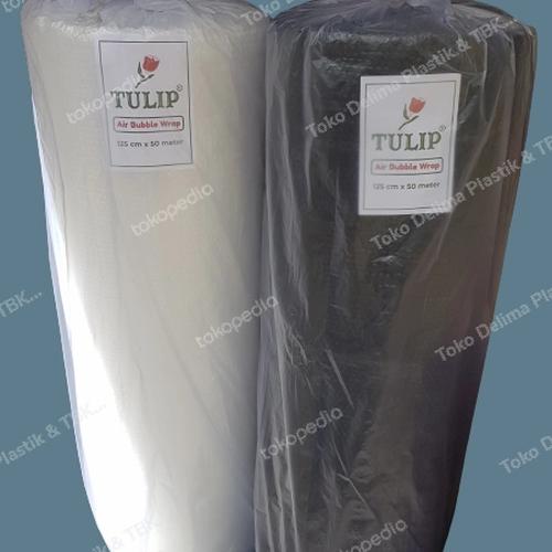 Jual Bubble Wrap Roll Tulip Bahan Tebal Premium 125cm x 50m - Putih ...