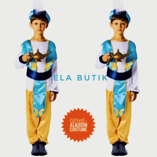 Jual kostum genie aladdin-aladdin-halloween party-kostum ulang tahun ...