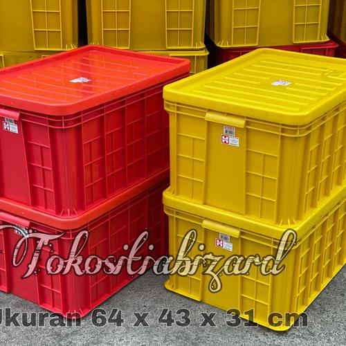 Jual Container Box Industri + Tutup 2103/ Kerajang Industri Rapat ...