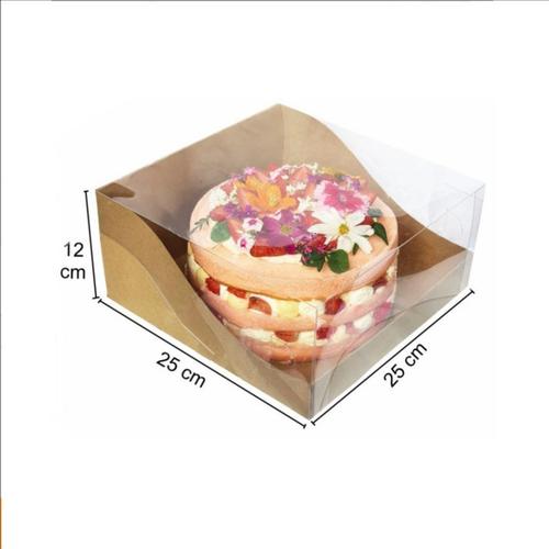 Jual box kue cake mika kotak dus bolu kue lapis packaging hampers mika ...