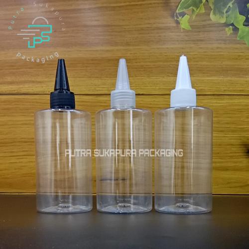 Jual Botol Kerucut 250Ml Natural Rf Pet/Botol Tinta 250Ml Natural ...