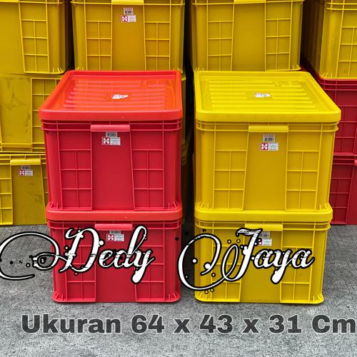Jual Kontainer Box Industri + Tutup 2103/ Keranjang industri Rapat ...