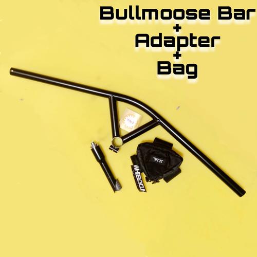 Jual STANG HANDLEBAR BULLMOOSE BAR SEPEDA MTB COMMUTER BIKE - BLACK ...