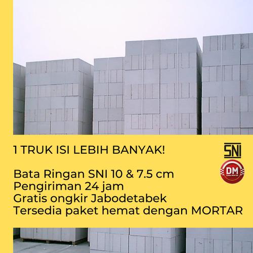 Promo Hebel Bata Ringan AAC SNI 10 & 7.5 cm FREE ONGKIR JABODETABEK ...