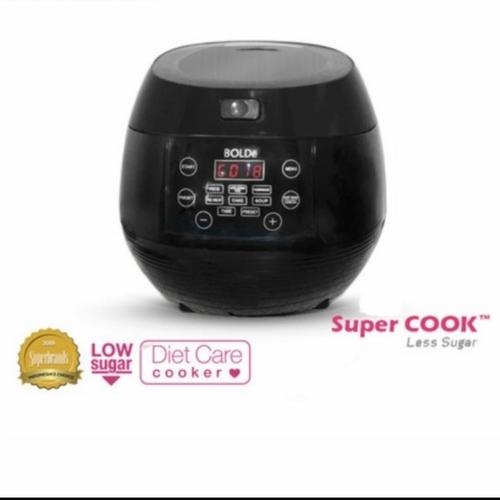 Promo BOLDe Super Cook Less Sugar Rice Cooker 1 L - Putih Cicil 0% 3x ...
