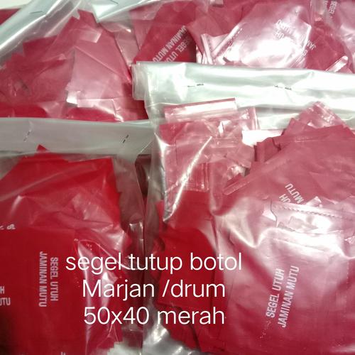 Jual Segel tutup botol Marjan drum warna merah - Jakarta Utara - UD ...