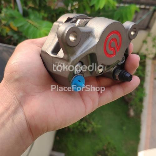 Jual Kaliper Brembo 2 piston 1 pin Aerox XMAX PCX Nmax Original 2piston P2 - Hitam - Jakarta ...