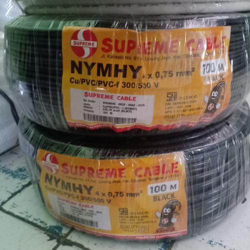 Jual Kabel supreme serabut Nyyhy Nymhy 4x0.75 mm 100 meter - Jakarta Pusat - ZS elektrik | Tokopedia