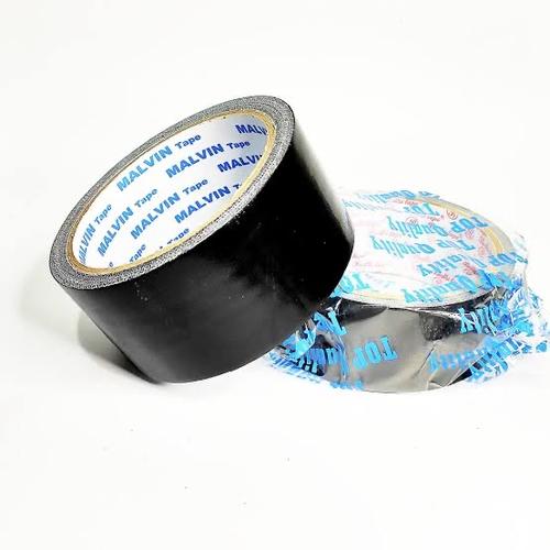 Jual Lakban Hitam 8 Meter x 45mm Isolasi Kain Hitam Jilid Buku - Kota ...