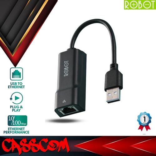 Jual ROBOT EA10 USB Ethernet Adapter USB 2.0 to 10/100 Network LAN ...