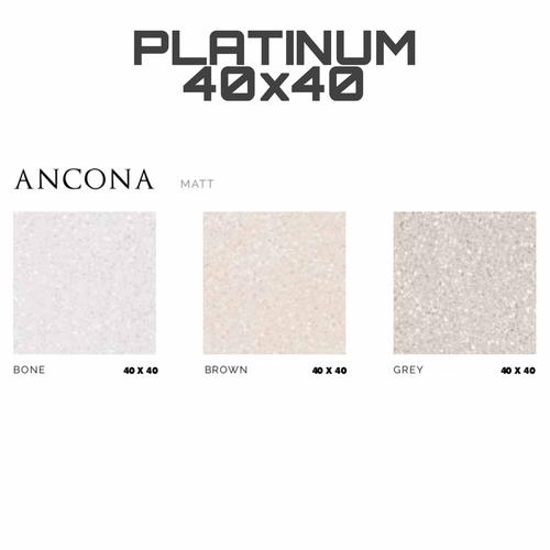 Jual keramik platinum Ancona 40x40 ada 3 warna,bone, brown, grey ...