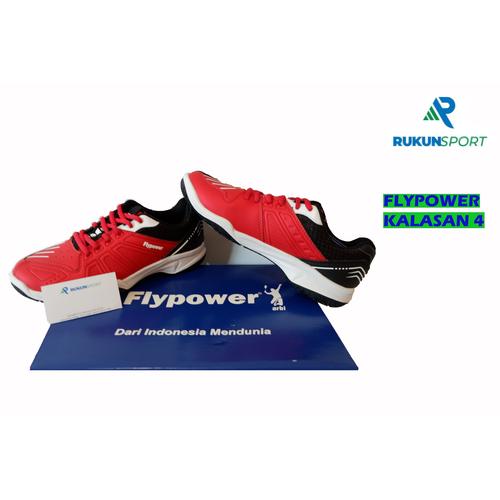 Jual Sepatu Badminton FLYPOWER KALASAN 4 red - Jakarta Barat - Rukun ...