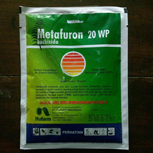 Jual Metafuron 20 wp /20 gr Racun rumput di tanaman padi - Kab. Batang ...