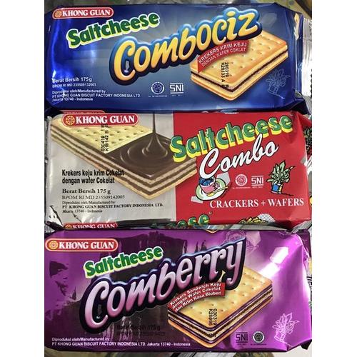 Jual Khong Guan Satcheese Combo / Comberry / Combociz 190 gram ...