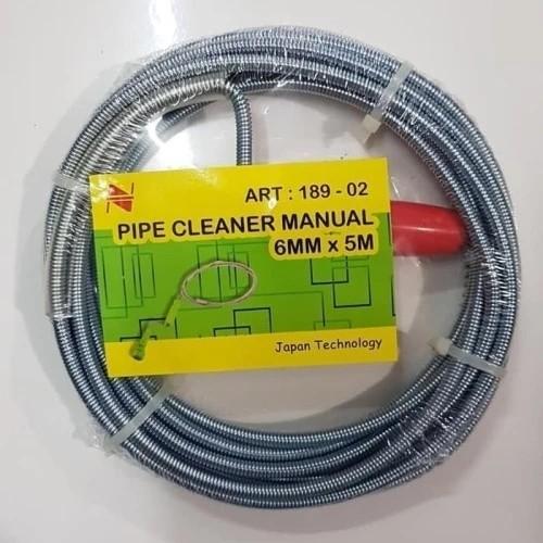 Jual Pipe Cleaner Alat Pembersih Pipa Tersumbat 5 M Manual utk Mampet ...