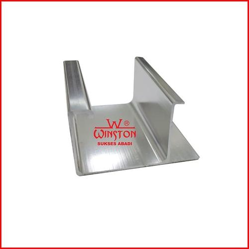 Jual Frame Edging Handle Pintu Panel Alumunium GP 30 SILVER DOP PASIR ...