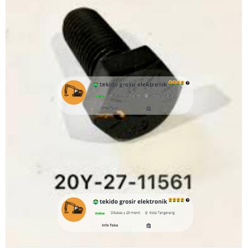 Jual BOLT SPROCKET PC200-5 PC200-8 PC200-6 PC200-7 20Y-27-11561 KOMATSU ...
