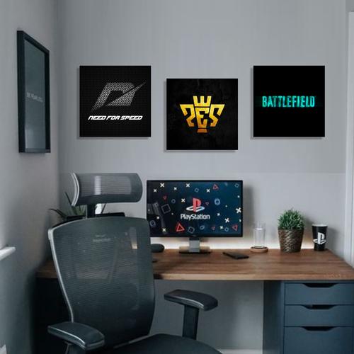 Promo Hiasan Pajangan Dinding Poster Kayu Logo Game Gaming 20x20cm - GL ...
