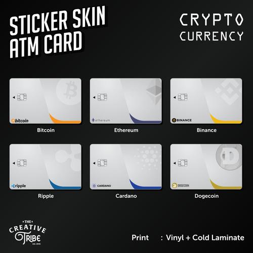 Jual Sticker Skin ATM Card Cryptocurrency - Stiker Kartu Etoll Vinyl ...