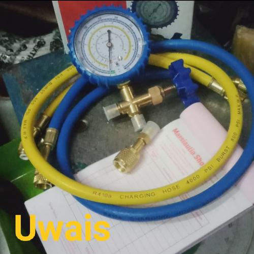 Jual Paket Alat Pengisian Freon Ac 410a R32 R22 + 2 selang R22 dan ...