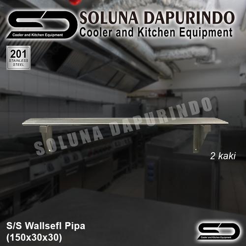 Jual SDWSP-150 S/S Wallself Pipa/ SDWSP150/ Rak Dapur Stainless Steel ...