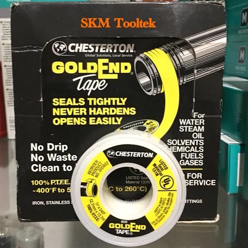 Jual Chesterton Gold End Tape 12,7mmx13,7m (1/2"x540") 100% PTFE ...