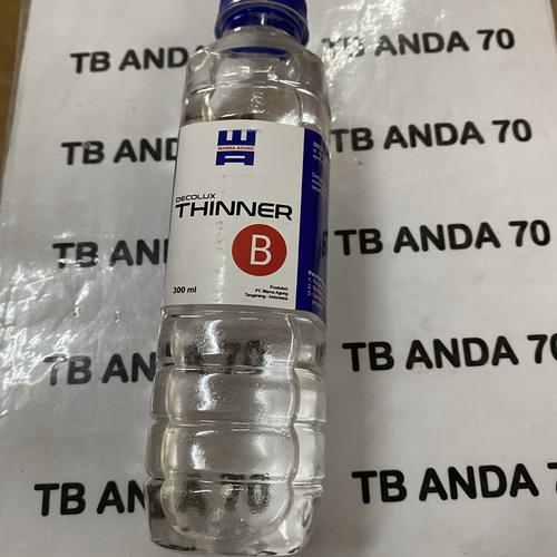 Jual Thinner b/ tener/ pengencer cat - Jakarta Pusat - TB ANDA 70 | Tokopedia