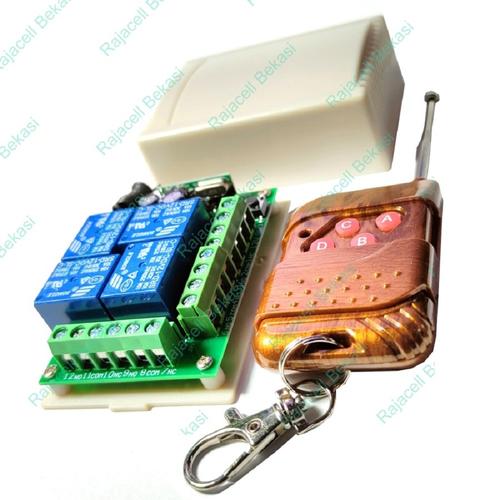 Jual Relay Module Remote Control 4ch 12V Wireless Switch RF 433Mhz ...