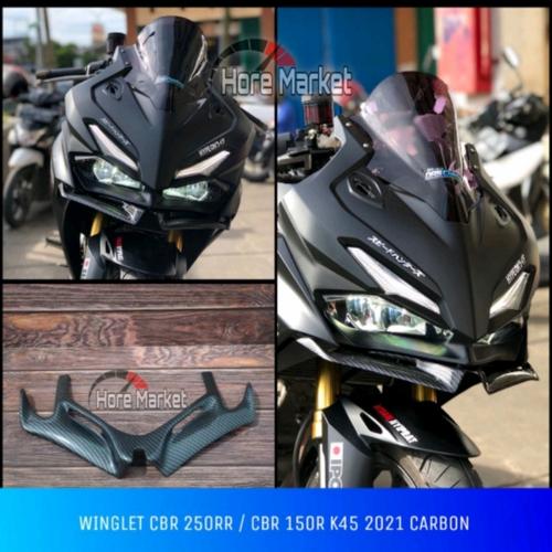 Jual winglet cbr150r k45r facelift 2021 cbr 250rr carbon - Kota ...