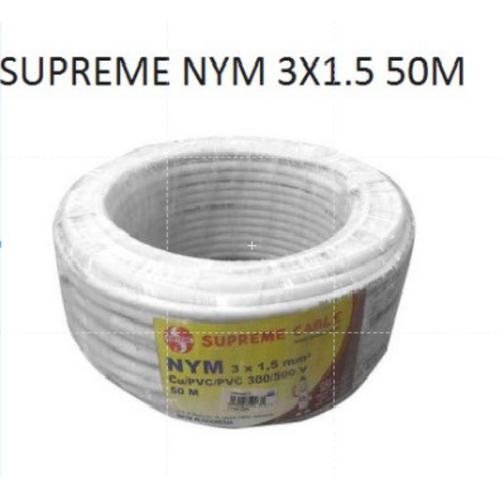 Jual Supreme Kabel NYM 3x1,5 mm 50m - Kabel Listrik Supreme 3x1.5 mm 50m - Jakarta Selatan ...